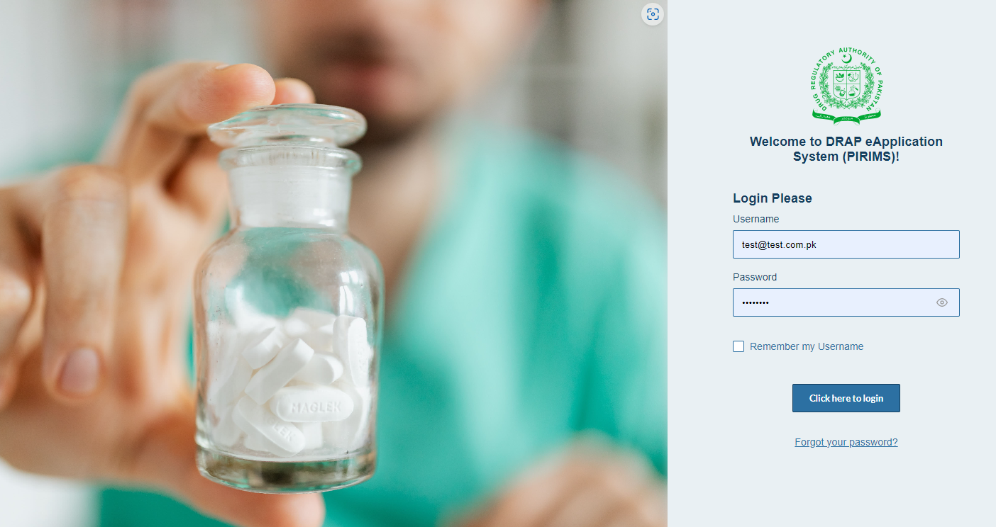 DRAP Added New eService for Online Data Submission for Registration of Pharmaceutical and ...